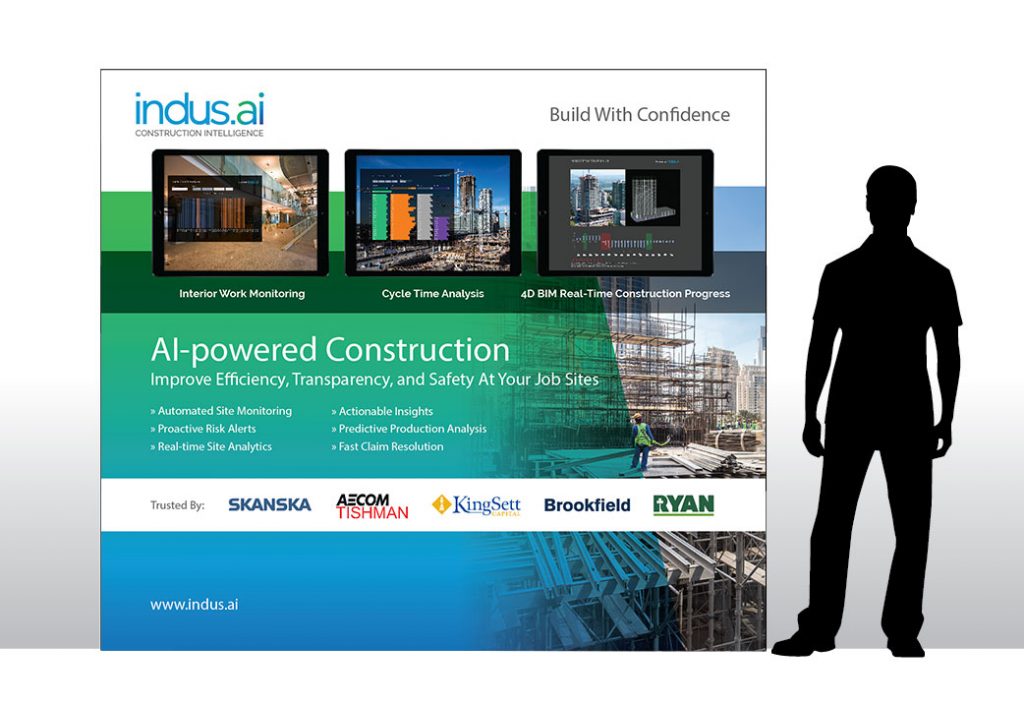 Indus.ai Tradeshow Graphics – Arami Design: Silicon Valley Brand Design ...